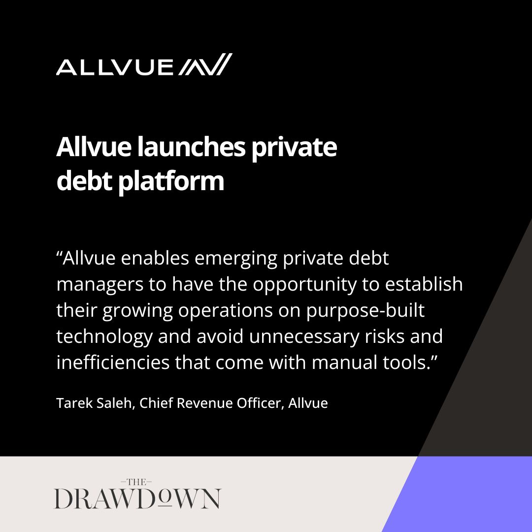 Article: The Drawdown - Allvue launches private debt platform - Allvue ...