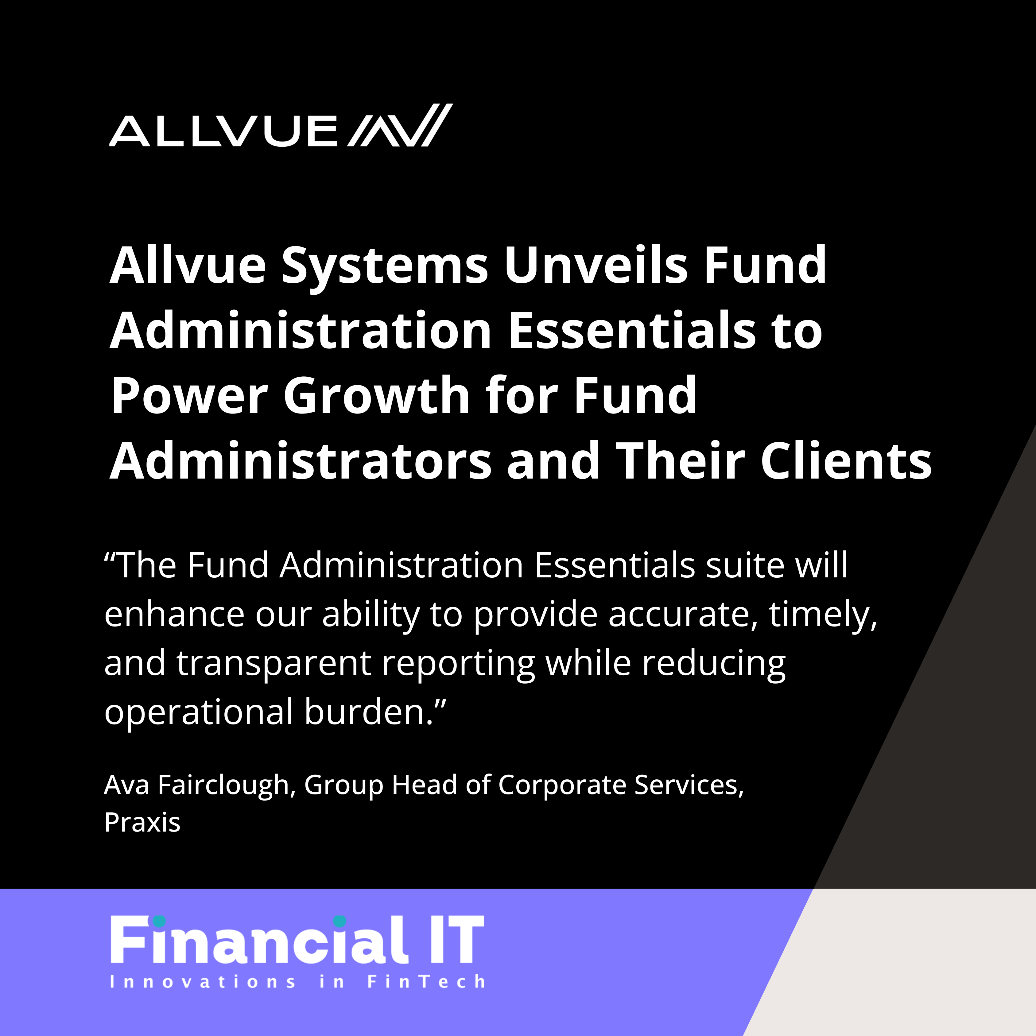 Article: Allvue Systems Unveils Fund Administration Essentials to Power Growth for Fund ...