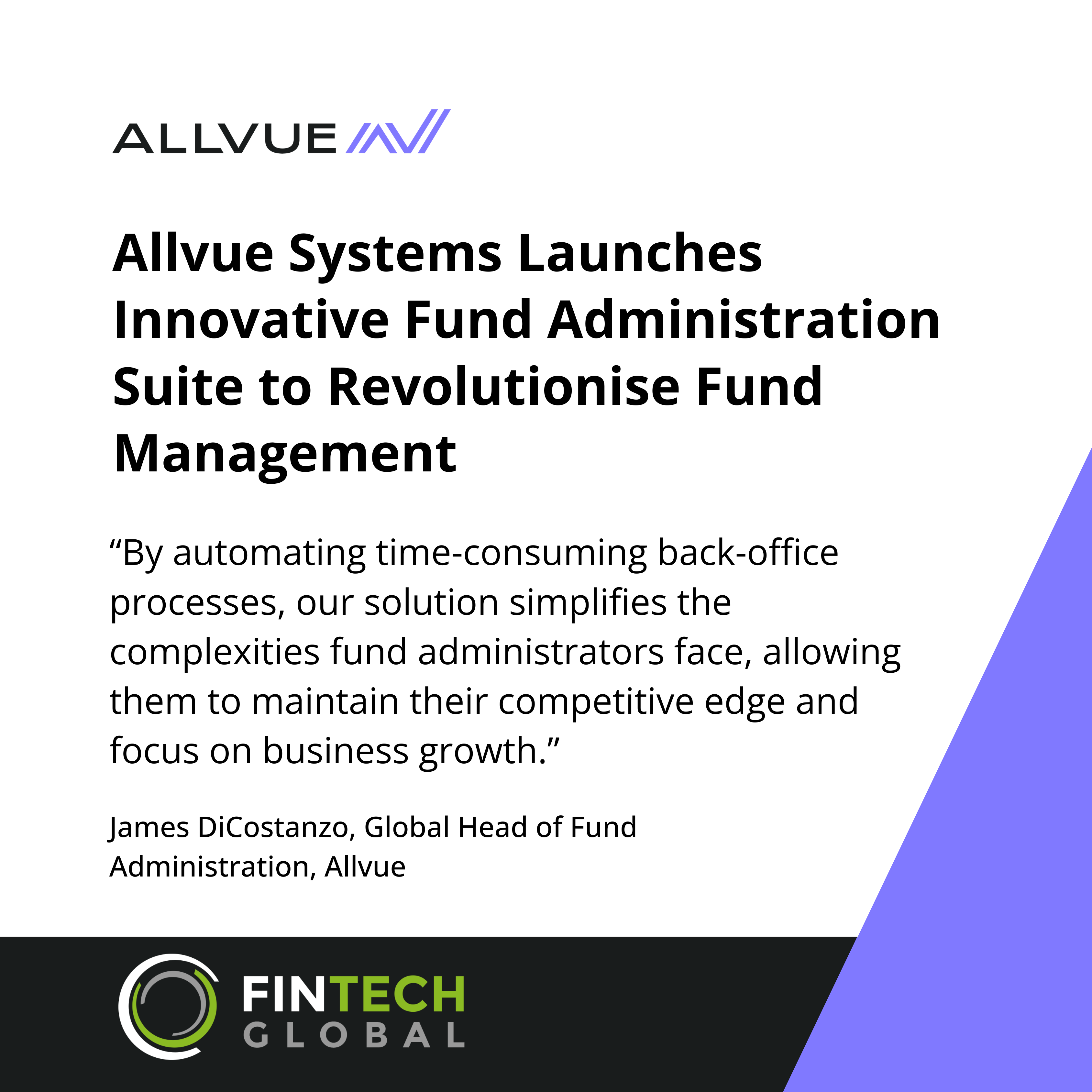 Article Allvue Systems Launches Innovative Fund Administration Suite