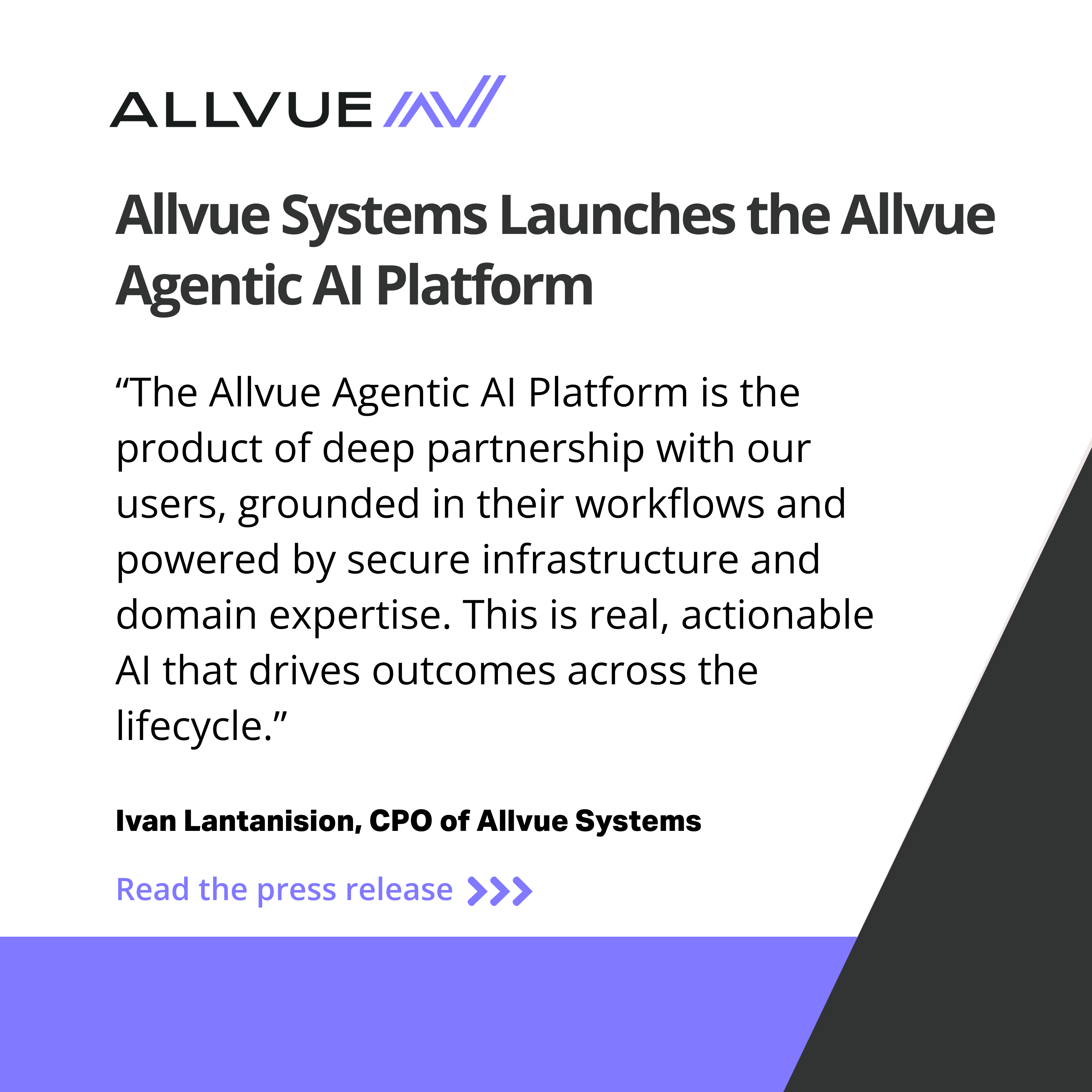 Allvue Systems Launches the Allvue Agentic AI Platform, the First AI Platform Purpose-Built for ...