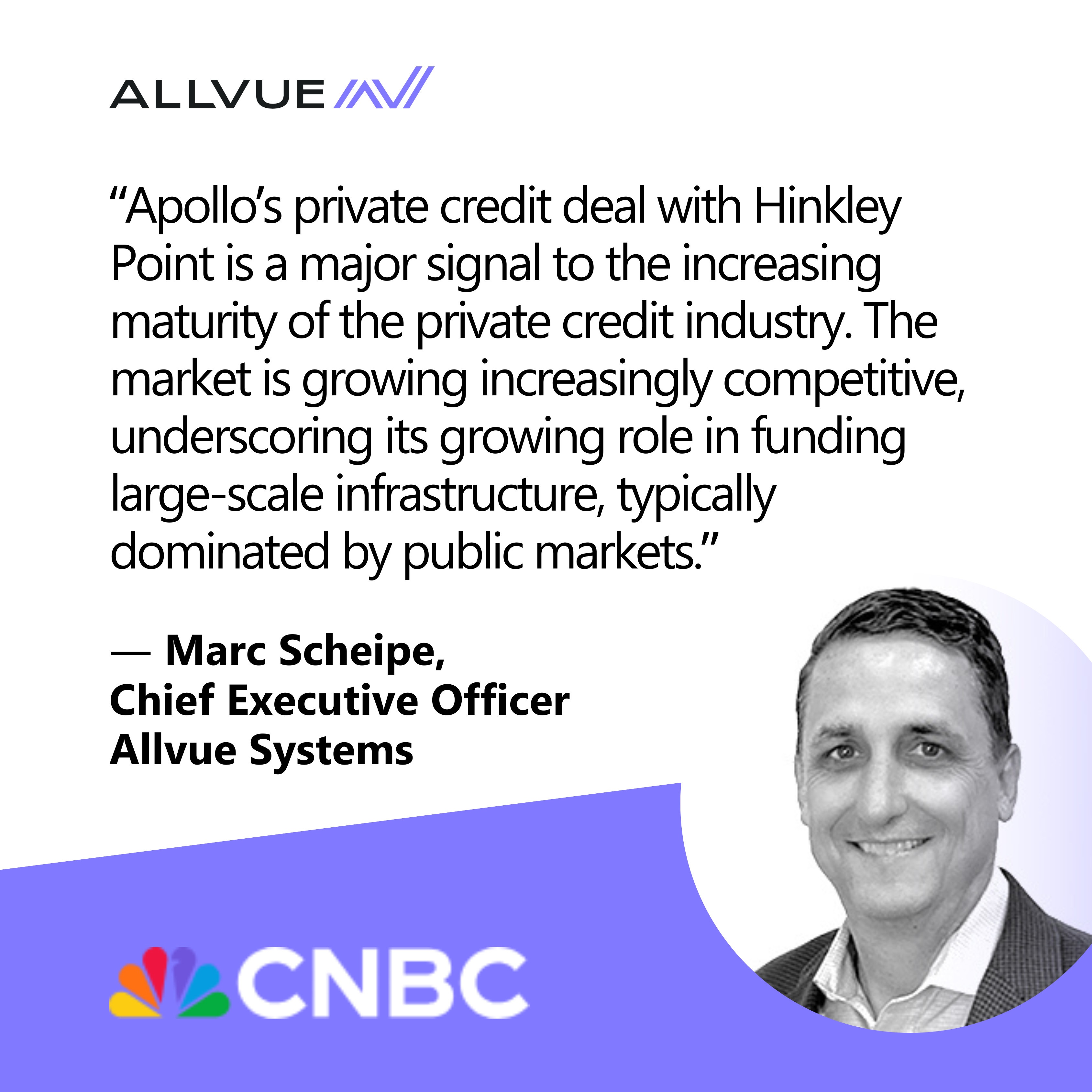 Article: Private Credit’s Power Play - Allvue CEO Marc Scheipe Weighs ...